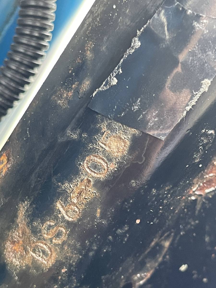 Yahoo!オークション - ヤマハ DS6 250 青 デスロク 書付き 不動 ク...