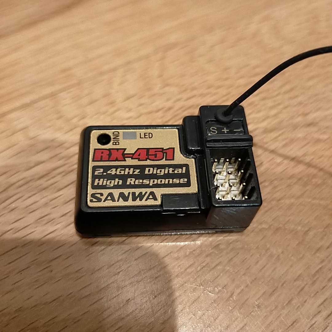 Yahoo!オークション - サンワ RX-451 2.4GHz FHSS3 SHR対応 受信機 レ...