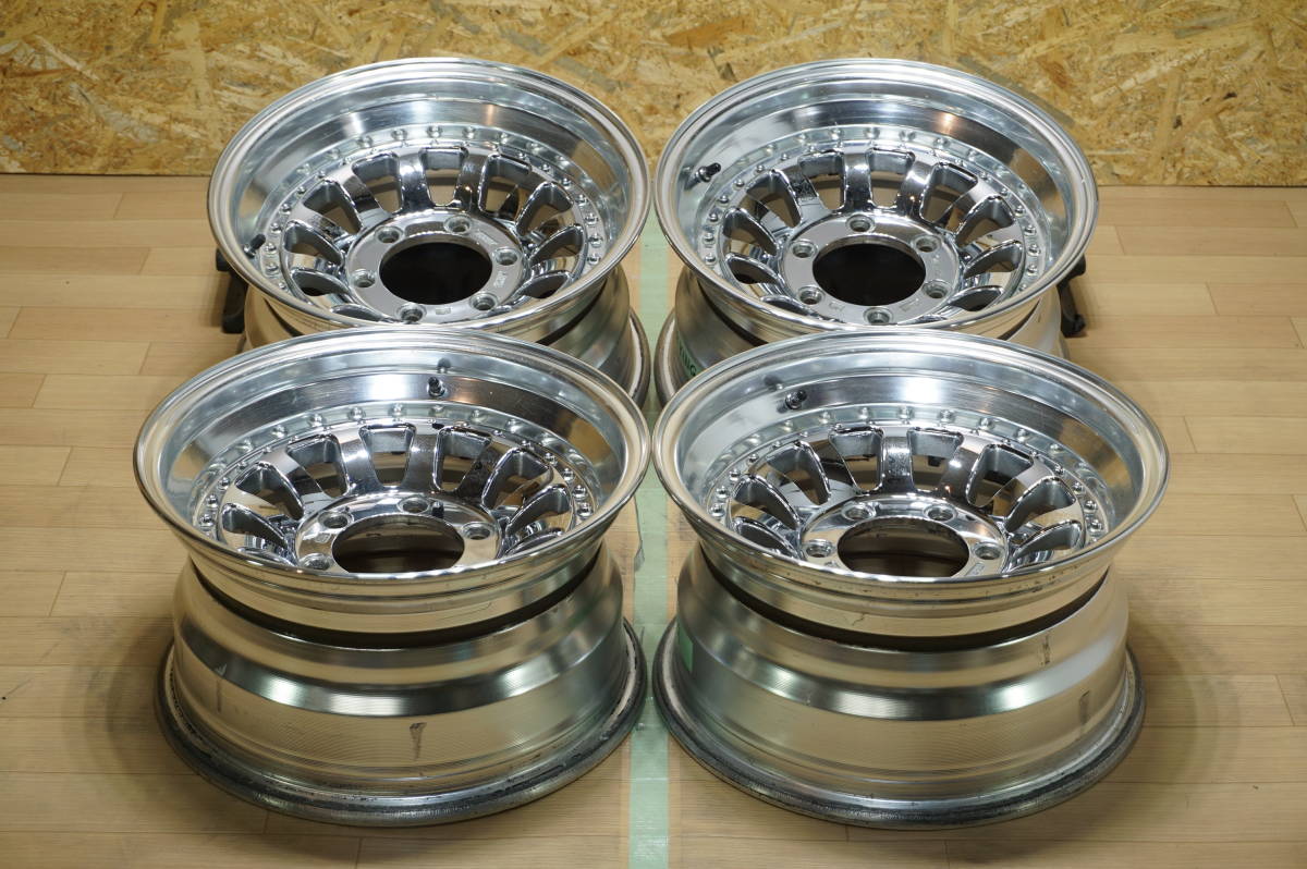 Yahoo!オークション - H1028【希少】KING GEAR CRAG PCD139.7 8J+0 ラ...