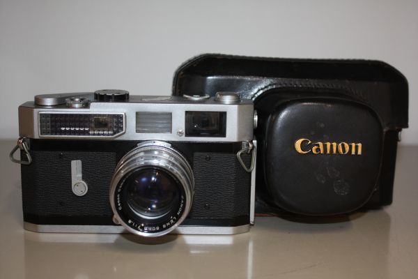 Yahoo!オークション - Canon MODEL 7 + CANON LENS 50mm f 1.8 / 発送...