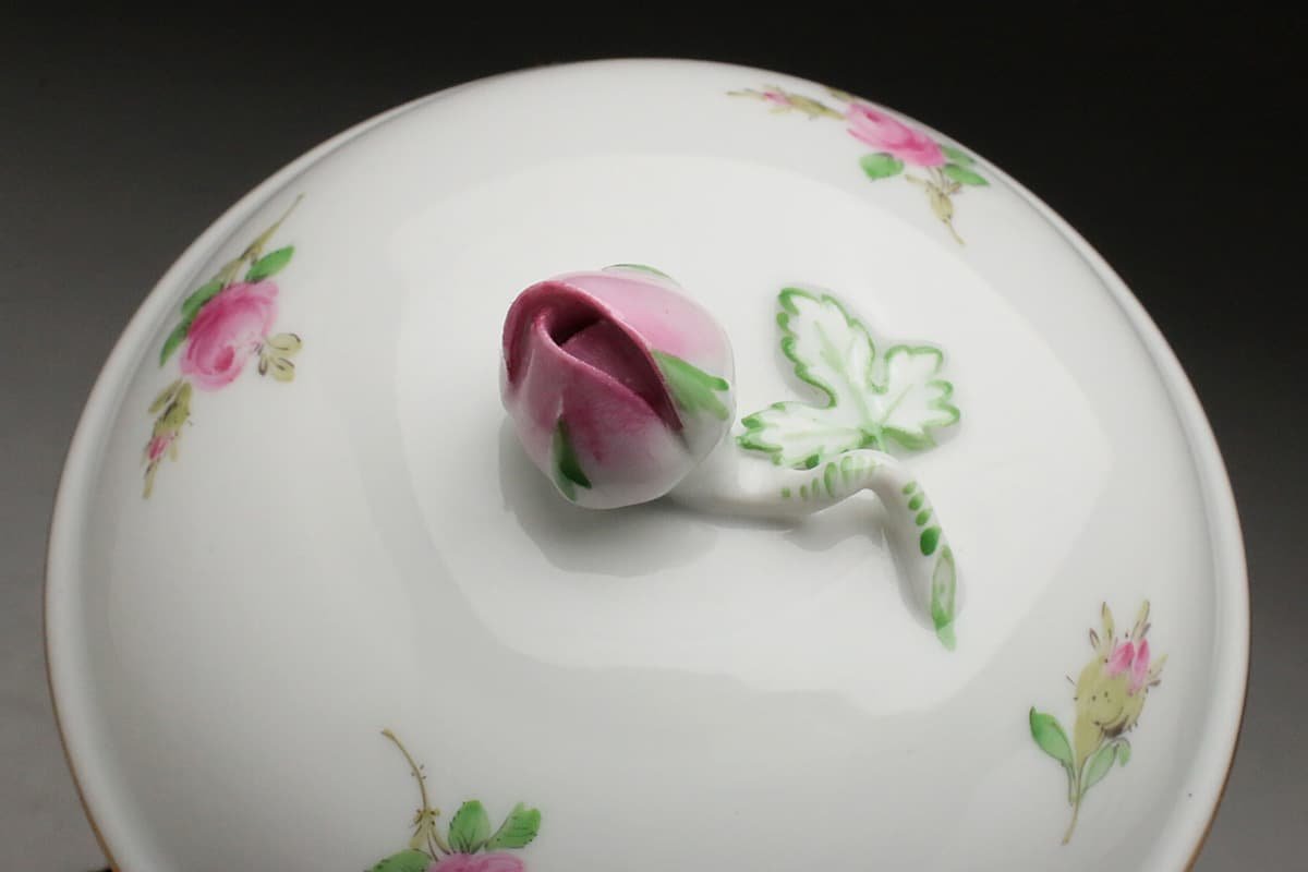 Yahoo!オークション - US215 【MEISSEN/Meissen】マイセン ピンクロー...