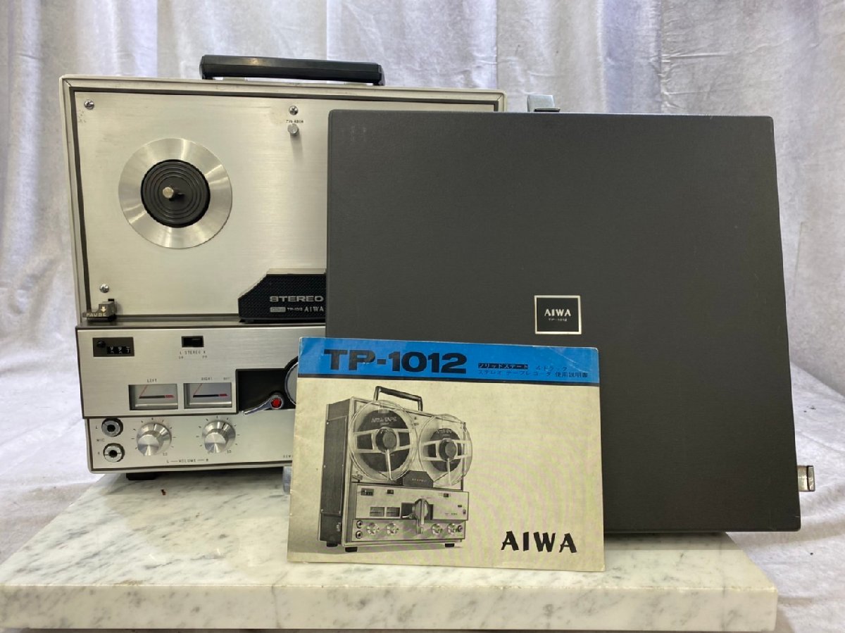 Yahoo!オークション - t752 ジャンク AIWA アイワ TP‐1012 オープン...
