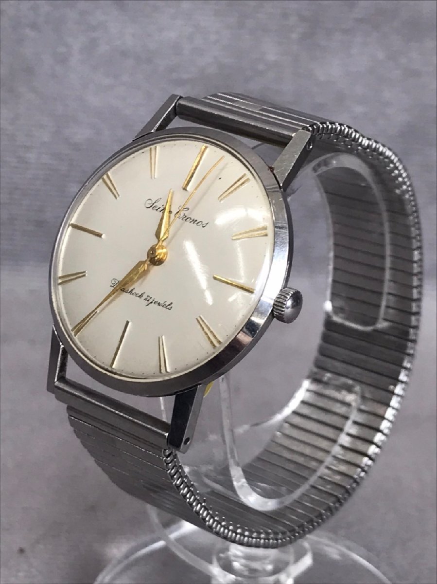 Yahoo!オークション - t942 ジャンク SEIKO セイコー CRONOS 14036 腕...