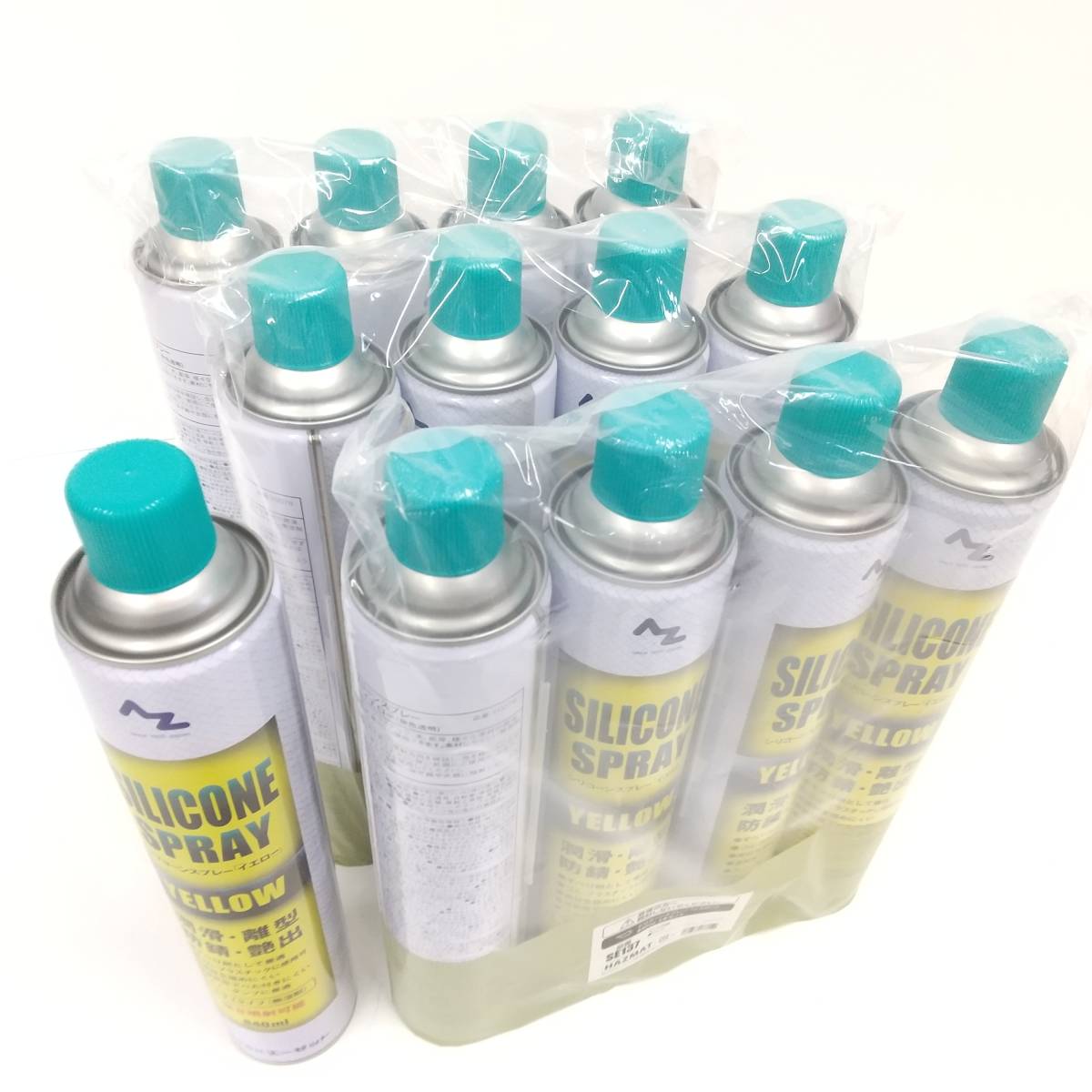 Yahoo!オークション - 95 シリコーンスプレー イエロー 840ml 13本セッ...
