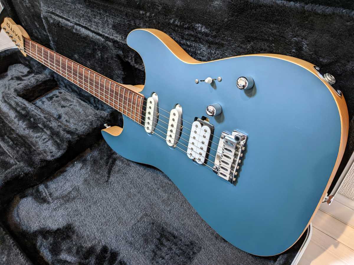 Yahoo!オークション - Saito Guitars S-622 Navy Blue