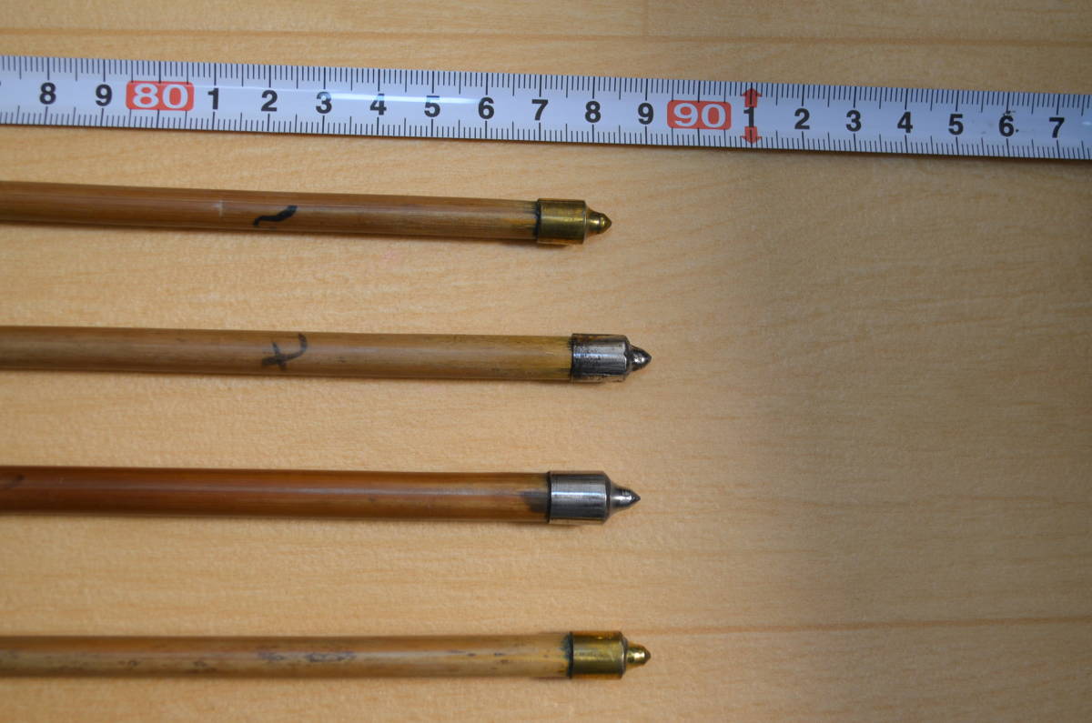 時代物 弓道 竹矢 矢筈共に竹製 4本セット 重さ約 18g 20g 24g 31g 古い矢 5(弓道)｜売買されたオークション情報、yahooの商品情報をアーカイブ公開 - オークファン ...