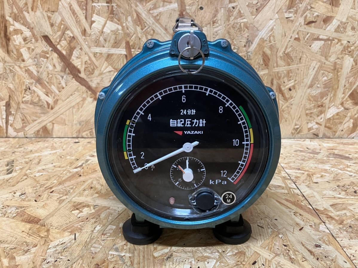 Yahoo!オークション - 矢崎 YAZAKI 自記圧力計 ER12-24M 中古良品