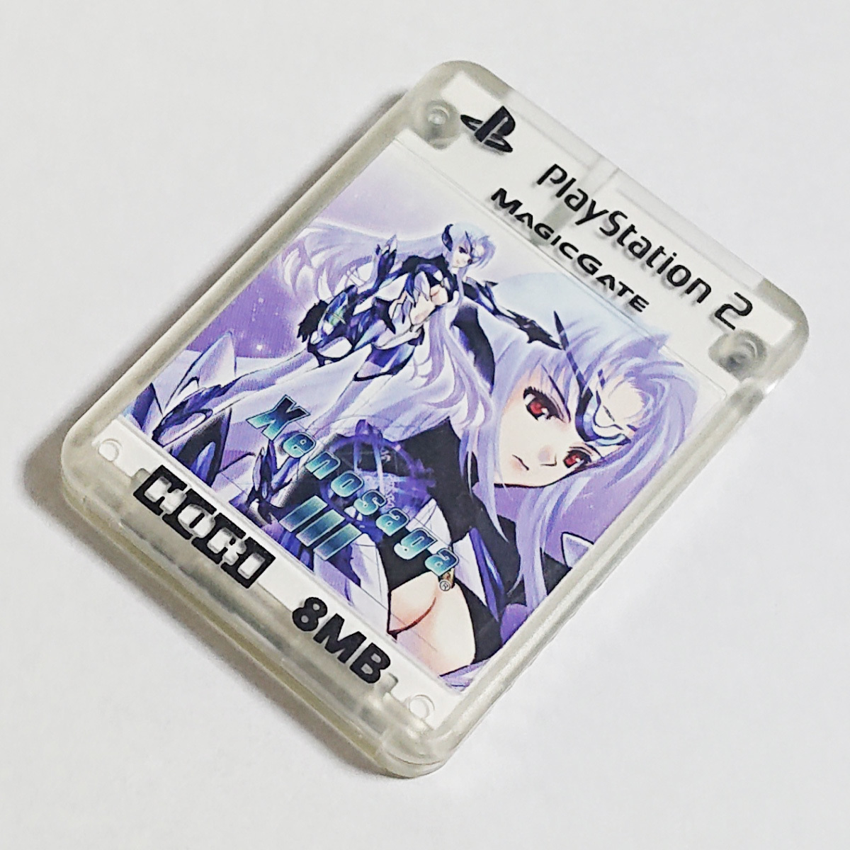 Yahoo!オークション - PS2 ゼノサーガIII メモリーカード8MB Playstati...