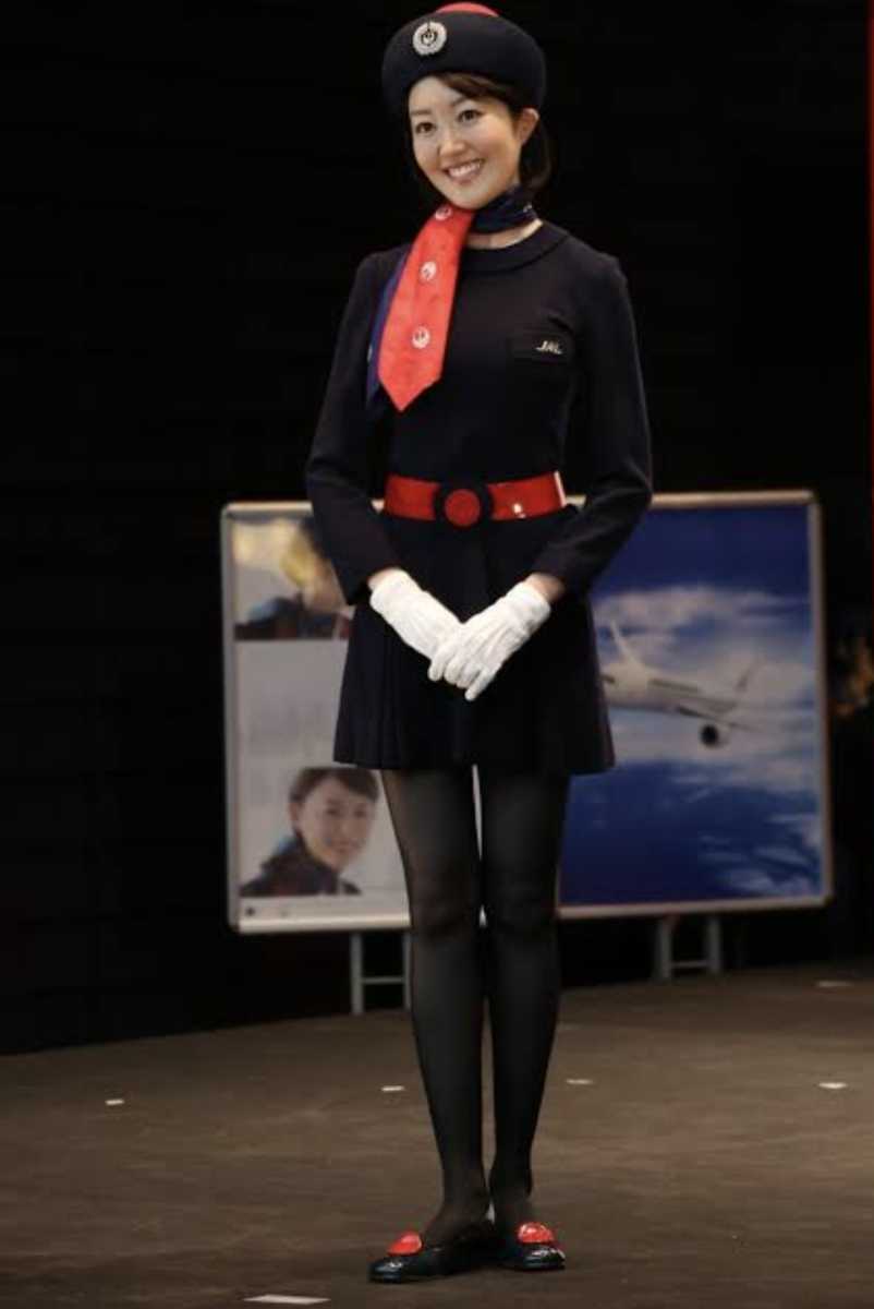 Yahoo!オークション - JAL制服 5代目 ミニスカ アシスタントパーサー C...