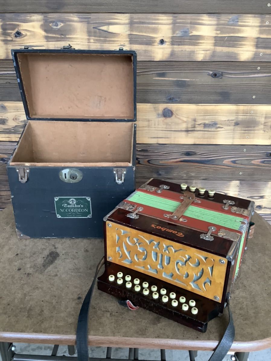 Yahoo!オークション - 希少 Tombo's ACCORDEON アコーディオン レトロ