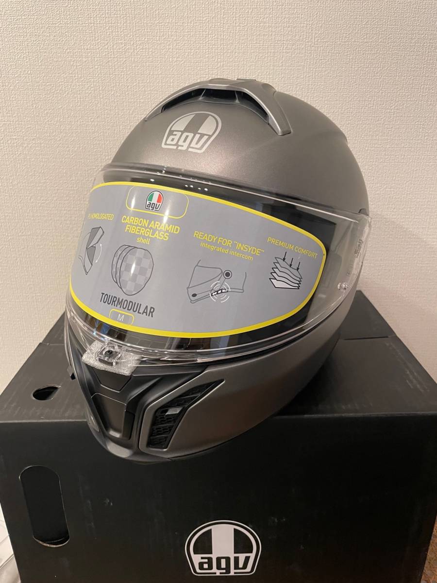 Yahoo!オークション - 新品未使用【AGV】TOURMODULAR JIS MONO - LUNA ...