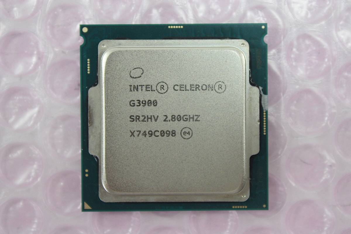 Yahoo!オークション - intel CELERON G3900 SR2HV 2.80GHZ / コア数 2...