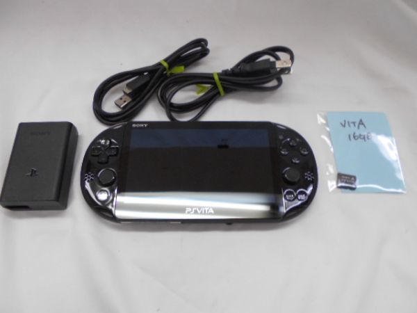 Yahoo!オークション - 25 送60サ 1030&K07 PSVITA2000本体 ブラックver...
