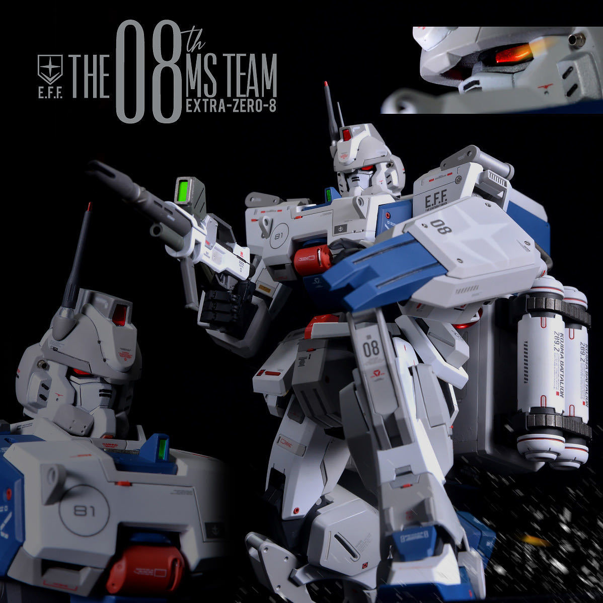 Yahoo!オークション - MG EZ-8 1/100 全塗装 ガンプラ 完成品ガンダ...