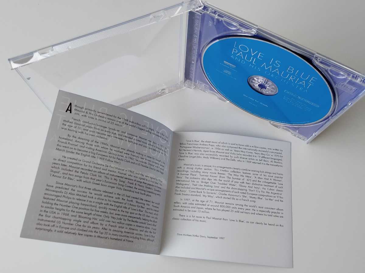 Yahoo!オークション - Paul Mauriat & His Orchestra/Love Is Blue CD ...