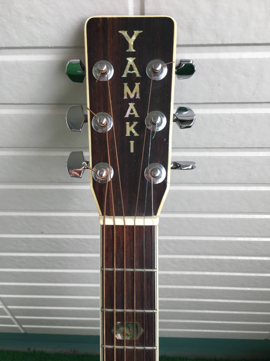 Yahoo!オークション - YAMAKI 150 ヤマキ 単板 縦ロゴ 3ピースバック ...