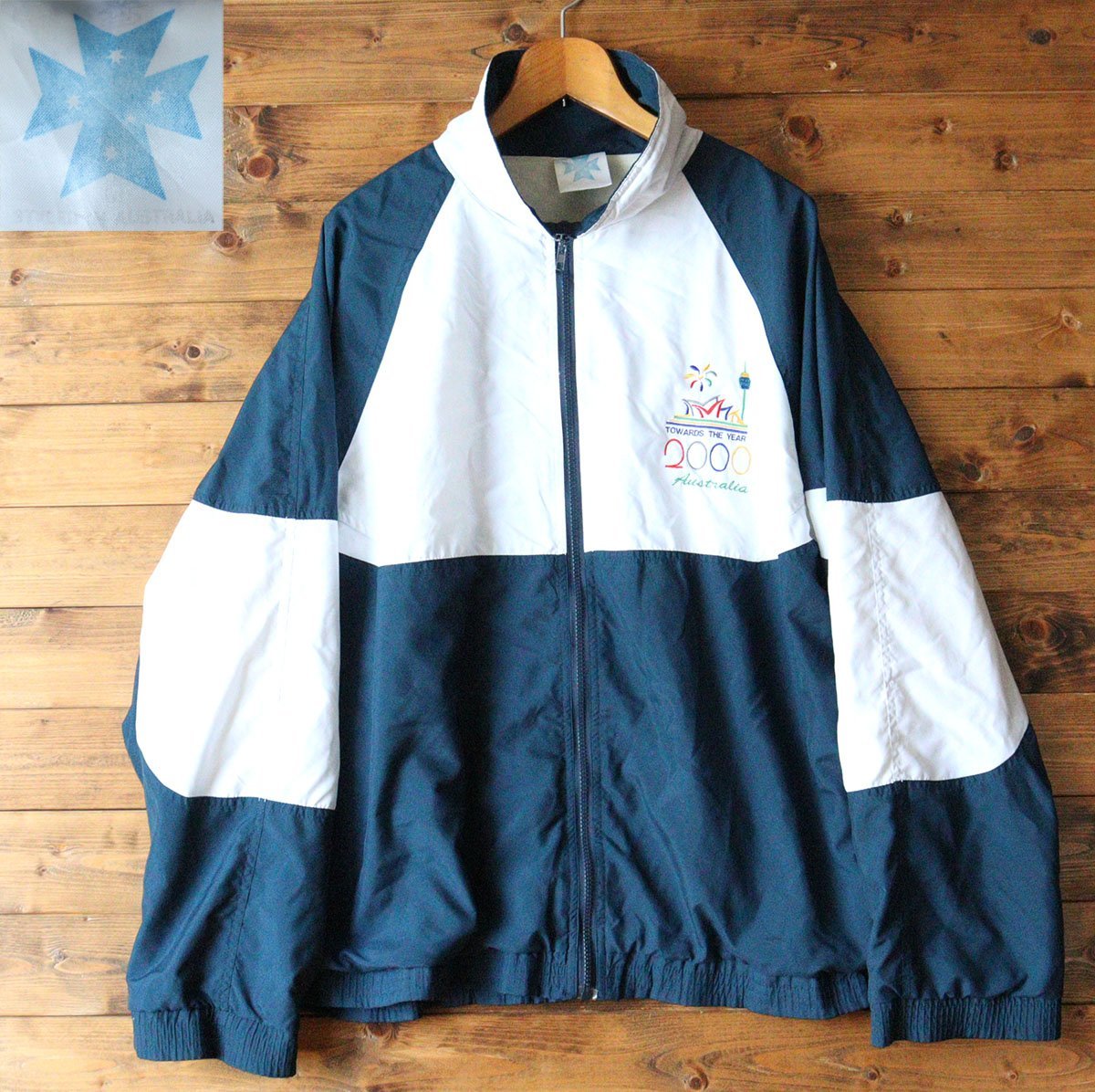 Yahoo!オークション - 8/S7.25-4 2000 オーストラリア刺繍 ナイロンジ...