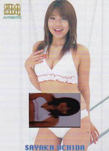 Yahoo!オークション - SRQ03メモリアル 内田さやか 10枚限定水着フィル...