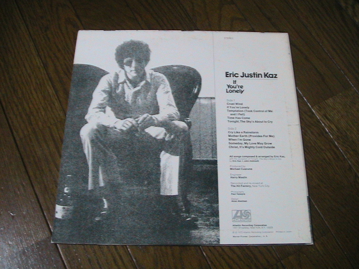 Yahoo!オークション - 名盤復活シリーズ/ERIC JUSTIN KAZエリック・ジ...