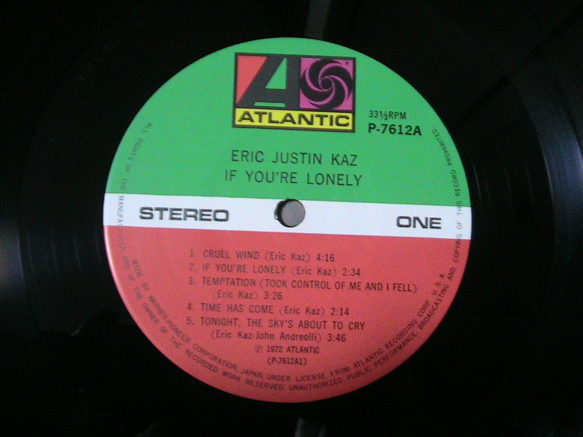 Yahoo!オークション - 名盤復活シリーズ/ERIC JUSTIN KAZエリック・ジ...