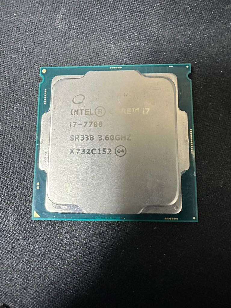 Yahoo!オークション - INTEL CORE i7 7700 SR338 3.60GHZ