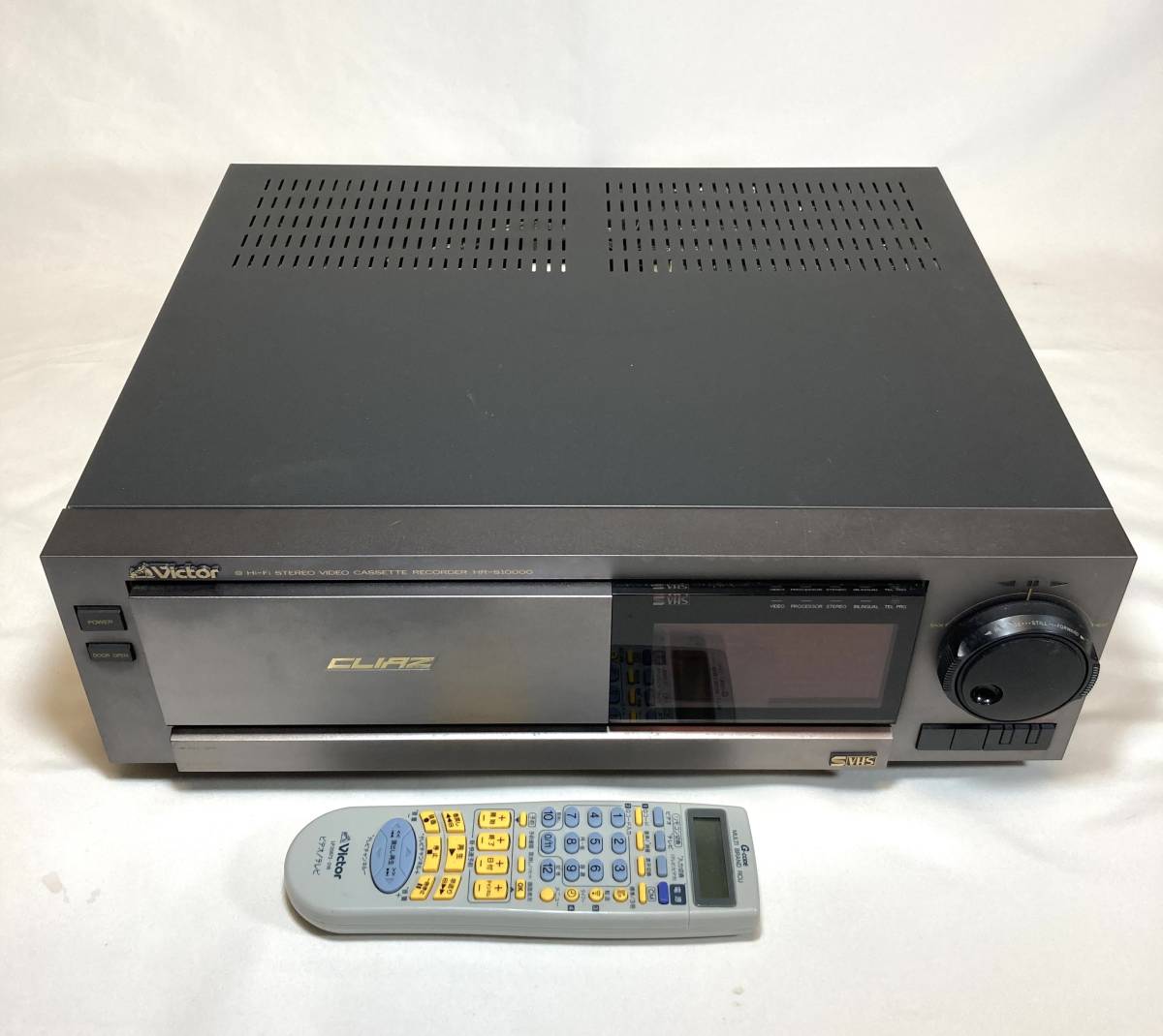 Yahoo!オークション - Victor ビクター JVC HR-S10000 S-VHS ビデオデ...