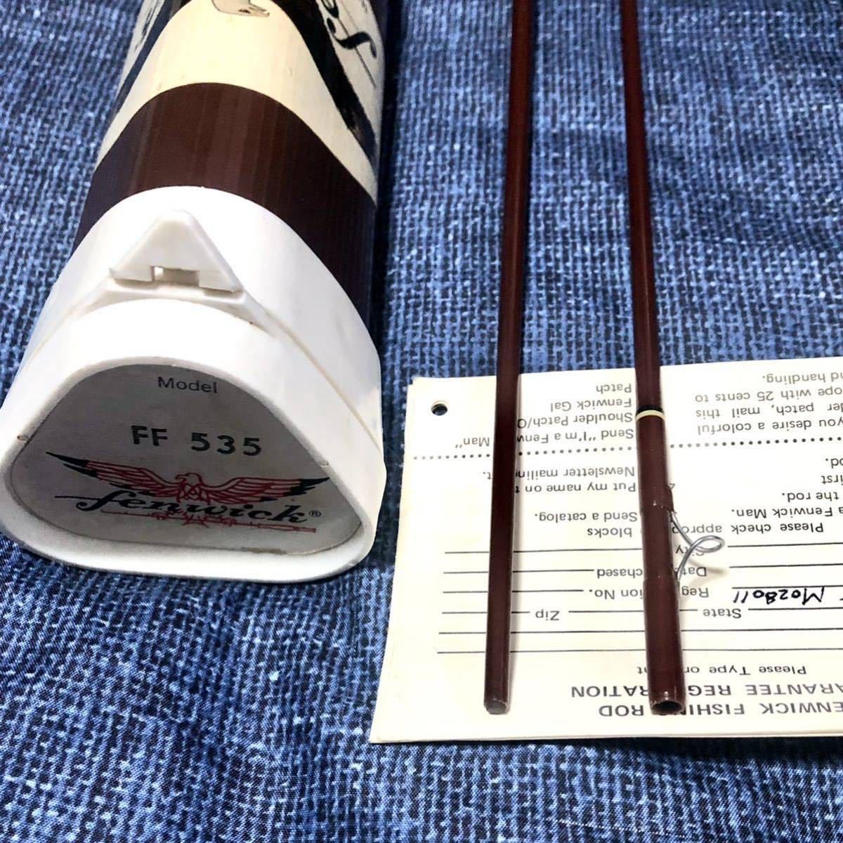 Yahoo!オークション - 1974年製 フェンウィックFF535 ショートロッド ...