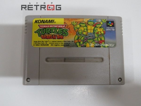 Yahoo!オークション - TMNT タートルズインタイム スーパーファミ...