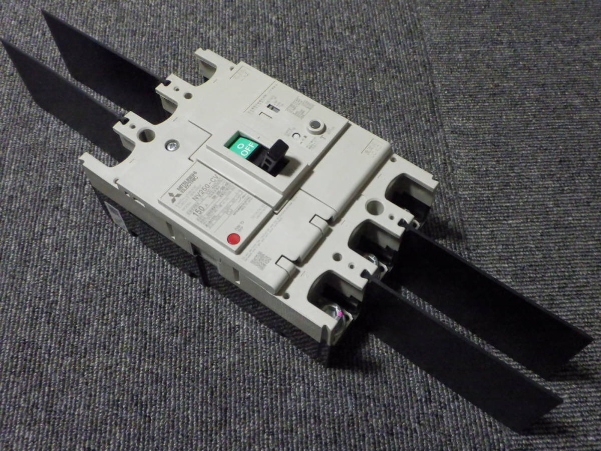 三菱電機 NV250-CV 3P 150A 100/200/500mA 漏電遮断器 ELCB ELB MITSUBISHI 管理用：10b(漏電ブレーカー)｜売買されたオークション情報 ...