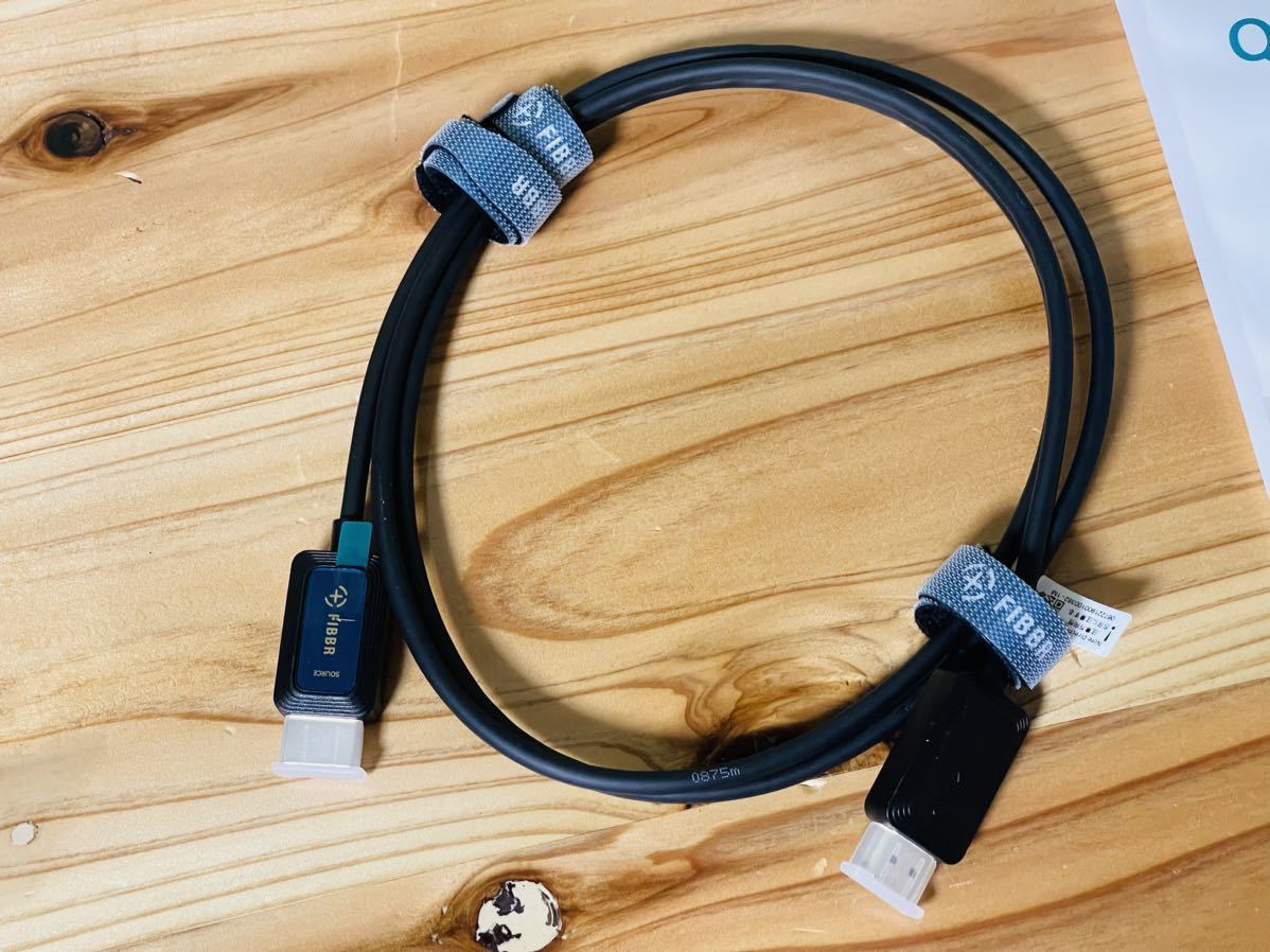 Yahoo!オークション - Fibbr光ファイバHDMIケーブル 1m