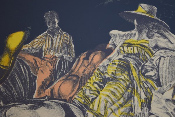 池田満寿夫 海辺の光景 リトグラフ シート 20号 直筆サイン 13/25 XIII/XXV ロケーション アンド シーンより アート A-88G(石版画、リトグラフ)｜売買されたオークション ...