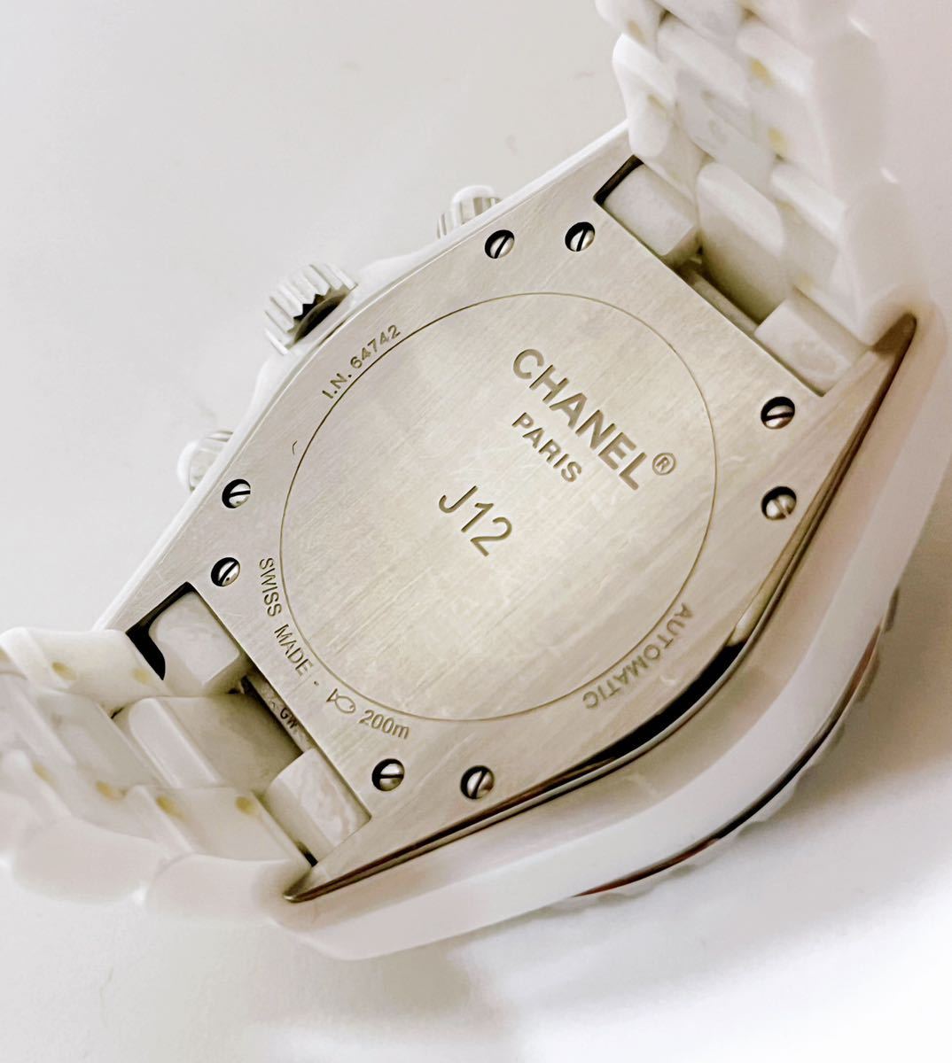 CHANEL シャネル J12 9Pダイヤ クロノグラフ 自動巻き メンズ(J12)｜売買されたオークション情報、yahooの商品情報をアーカイブ公開 - オークファン（aucfan.com）