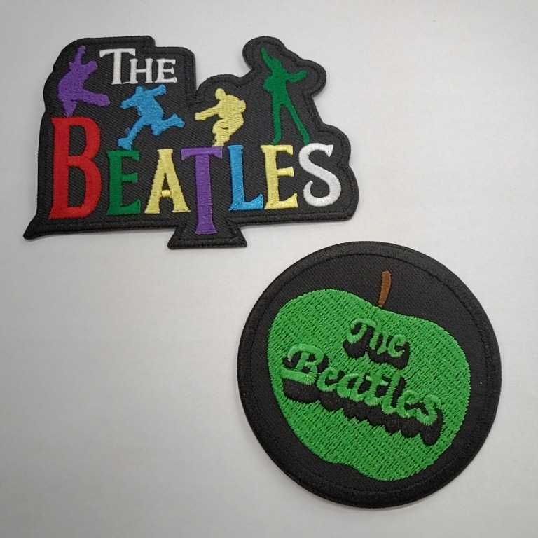 Yahoo!オークション - ビートルズ ワッペン 2枚セット s045 ジョン・...