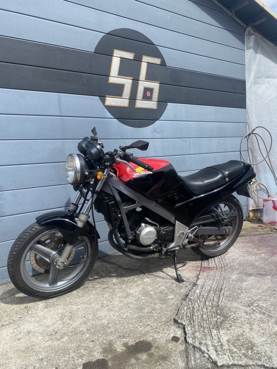 Yahoo!オークション - 売り切り VTZ250 MC15 エンジン実働 書類有 人気...