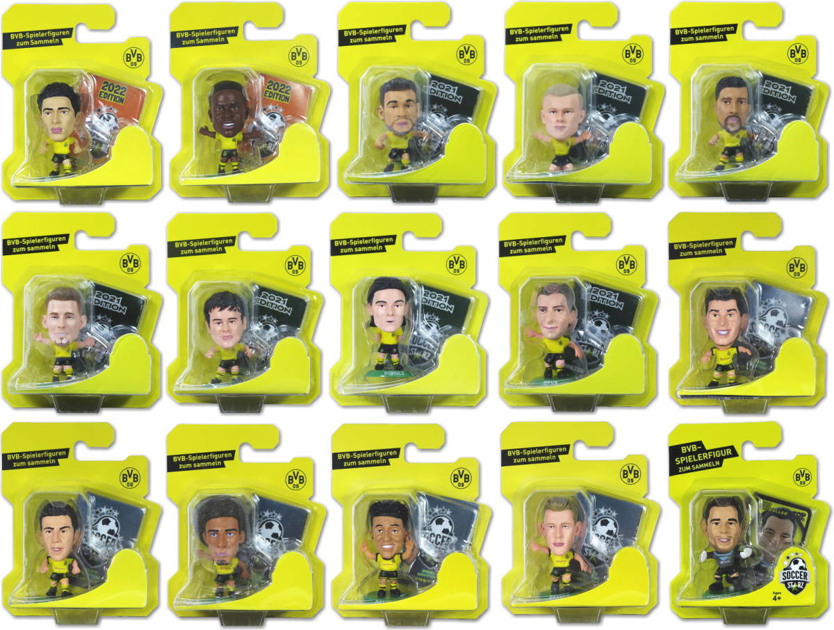 Yahoo!オークション - (Y22) Soccer Starz Dortmund 15 Figure set ド...