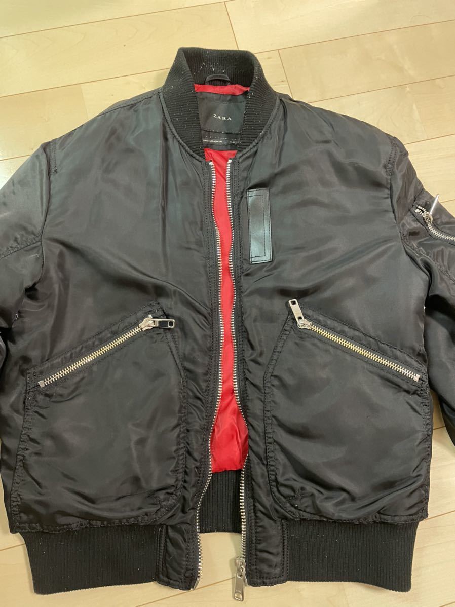 Yahoo!オークション - ZARA MA1 Mサイズ