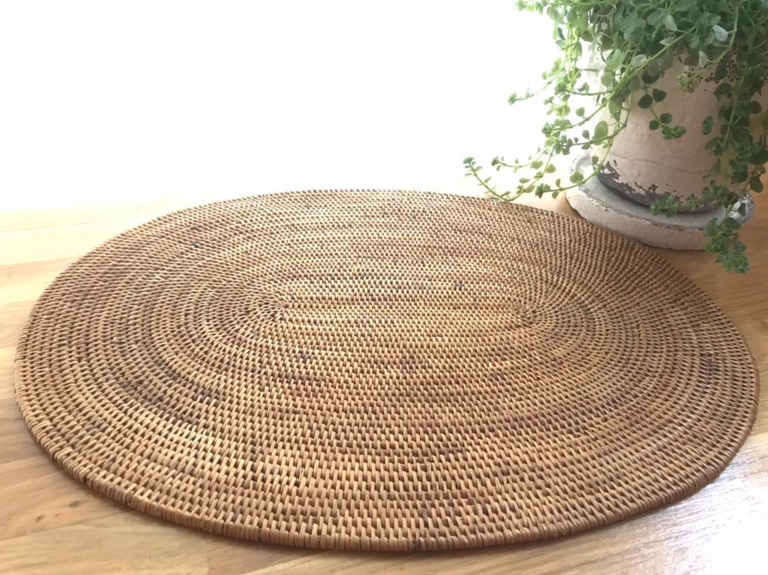 Yahoo!オークション - A006 アタ製品 バリ島 ランチョンマット オリジ...