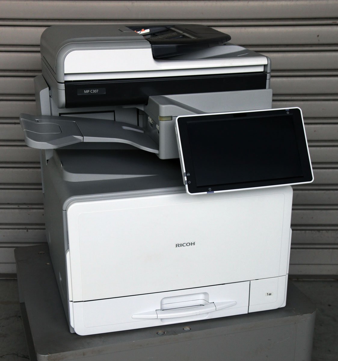 Yahoo!オークション - K RICOH(リコー) A4デジタルカラー複合機 MP ...