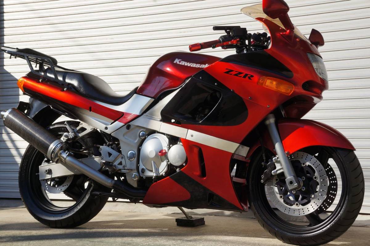 Yahoo!オークション - KAWASAKI ZZ-R400 ZX400N-011 車検残有 カスタ...
