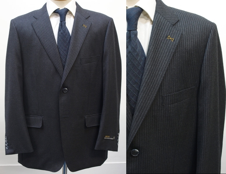 Yahoo!オークション - 処分秋冬BB7-T175-185-W98/濃灰グレーストラ...