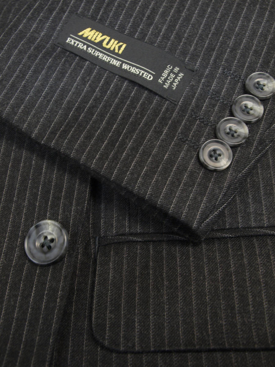 Yahoo!オークション - 処分秋冬BB7-T175-185-W98/濃灰グレーストラ...