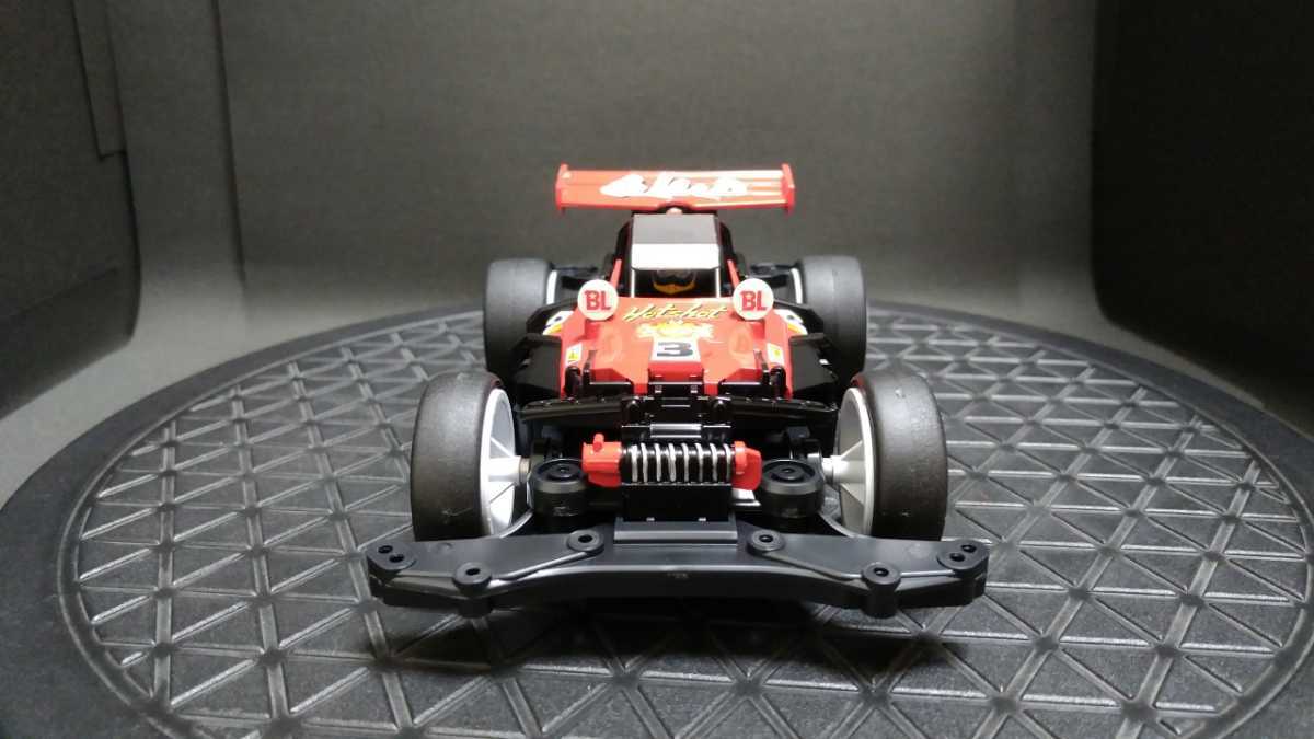 タミヤ ミニ四駆 ホットショットJr MSシャーシ 完成品 塗装 未 タミヤ ミニ四駆 ホットショットJr MSシャーシ 完成品 塗装 未