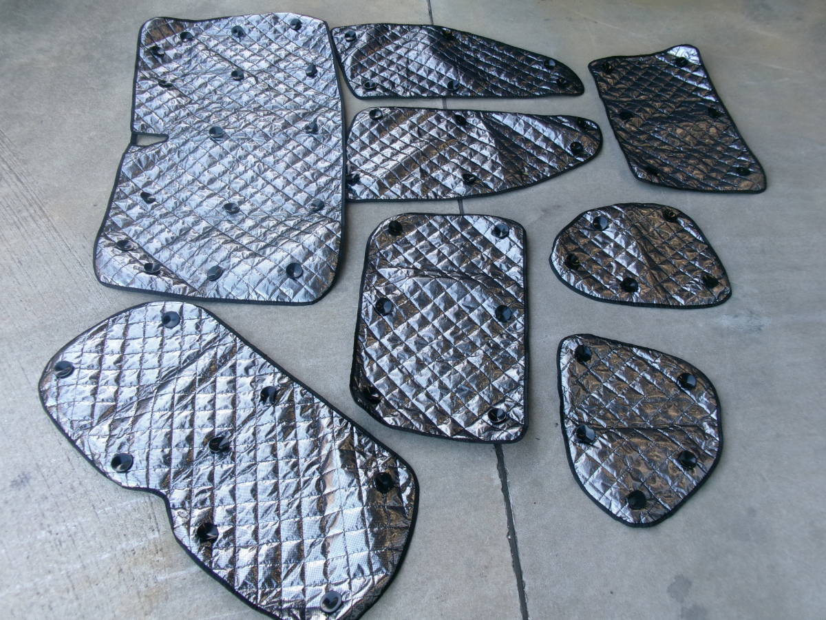 Yahoo!オークション - TRJ150W ランクルプラド サンシェード 1台分