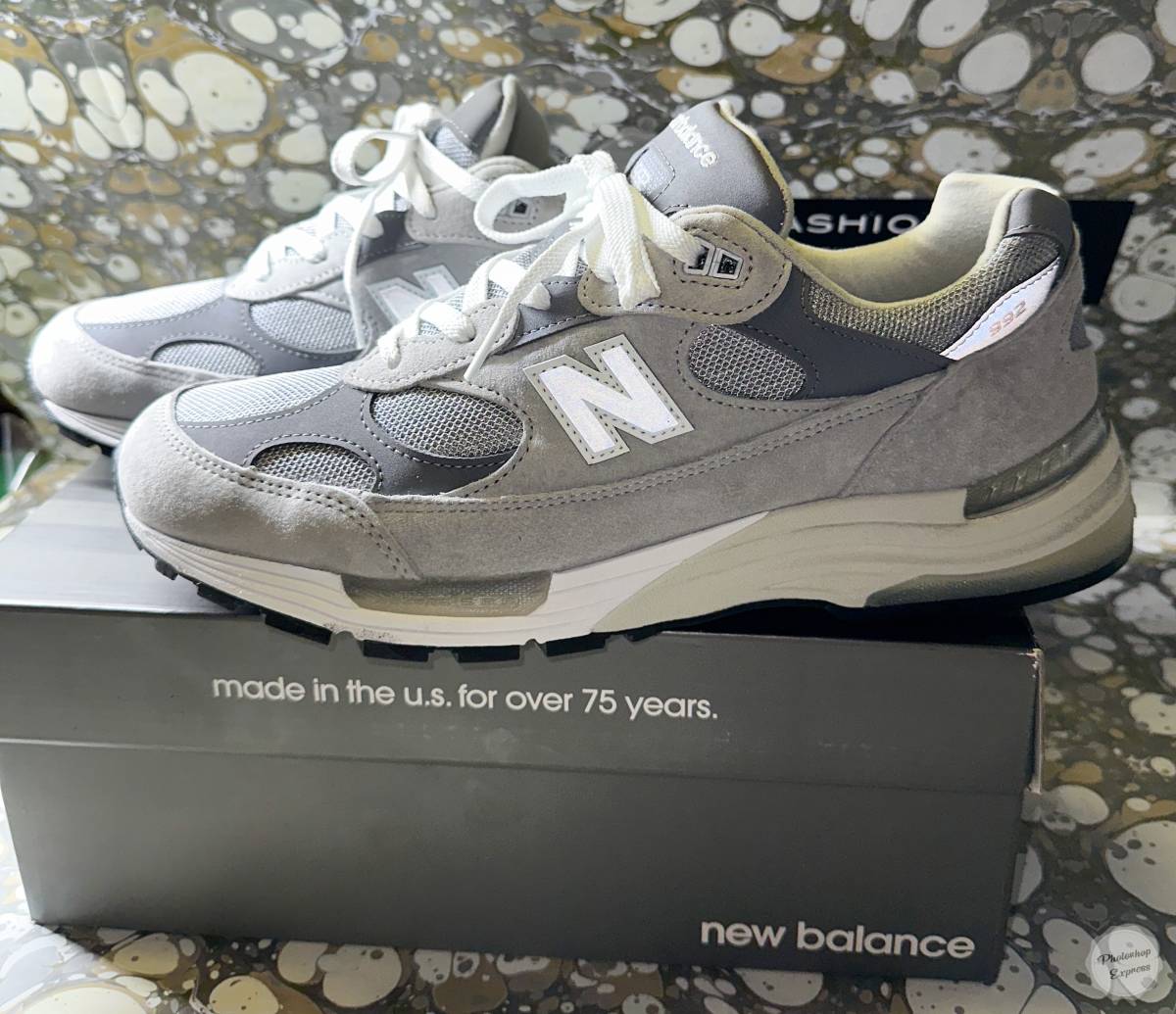 Yahoo!オークション - NB M992 GR 29.5cm(USA 11.5) カラー グレー ウ...