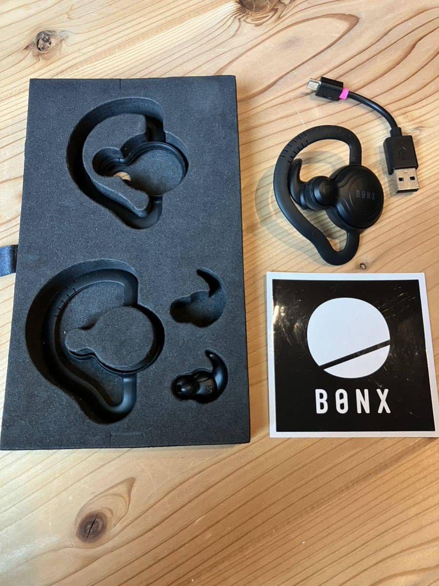 Yahoo!オークション - BONX BONX Grip black Bluetooth Bluetoothイヤ...