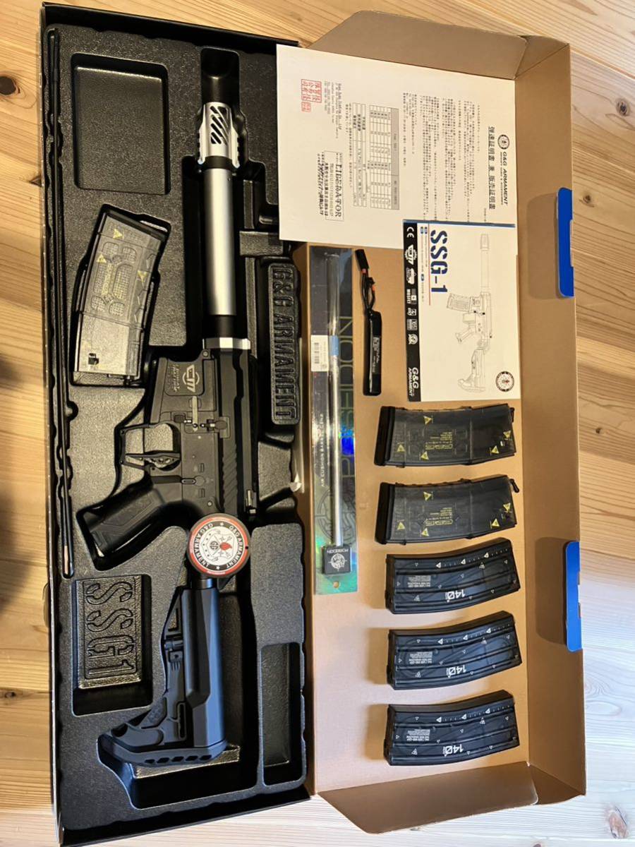 Yahoo!オークション - g&g ssg1 電動ガン