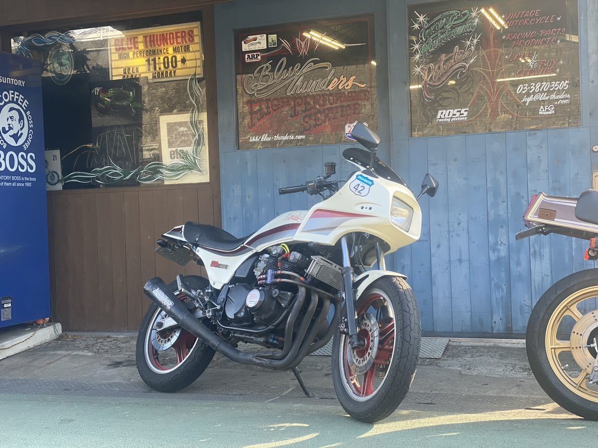 Yahoo!オークション - gpz400f カスタム車両 車検2年付き