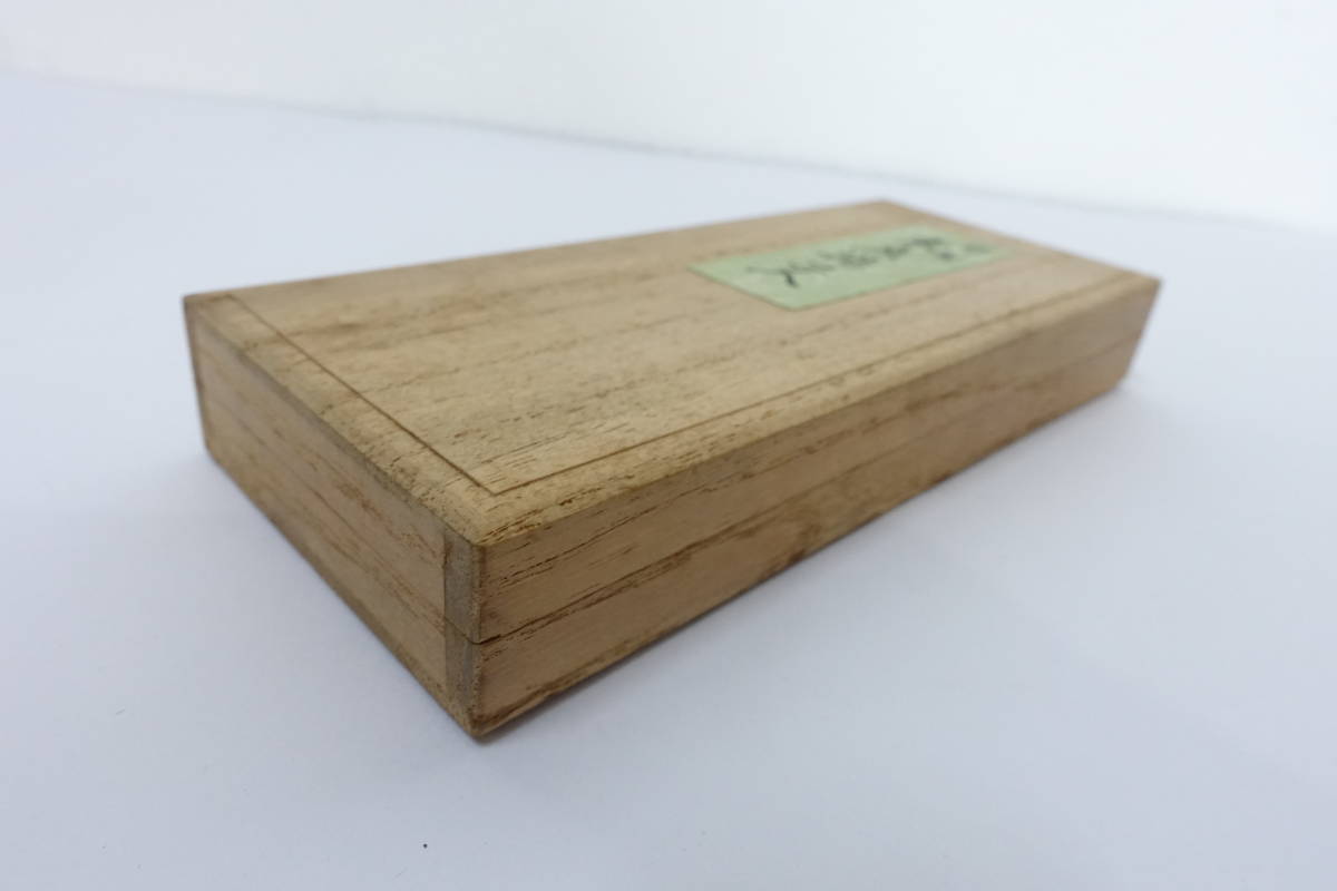 Yahoo!オークション - （126）銀製 尚美堂 末廣型楊枝入れ 26g