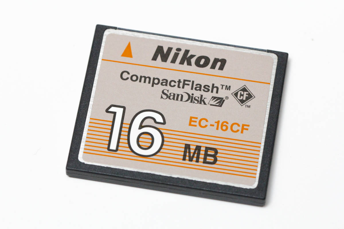 Yahoo!オークション - 16MB CFカード ニコン Nikon EC-16CF