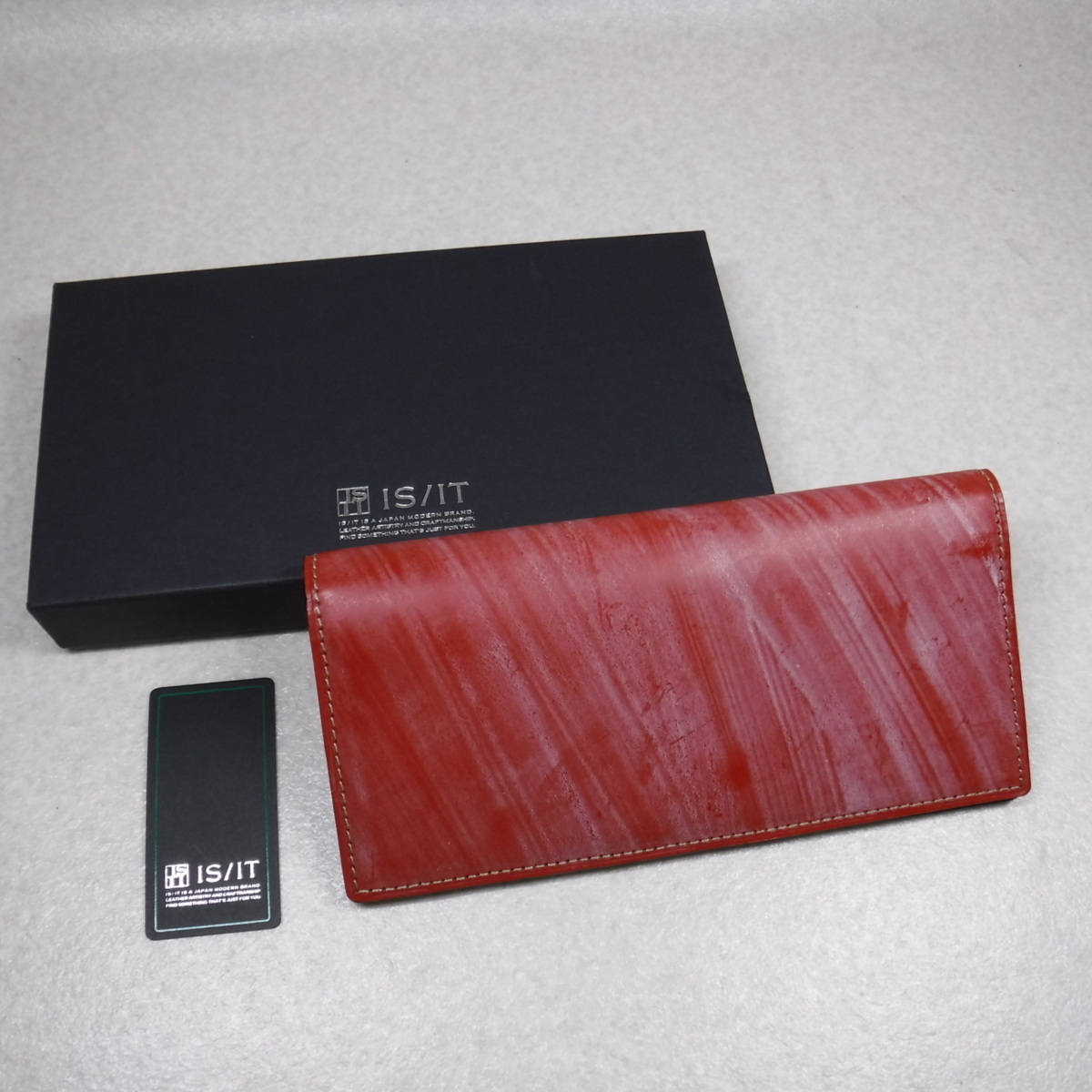 Yahoo!オークション - QQ979 IS/IT 定価27500円 高級 ブライドルレザー...